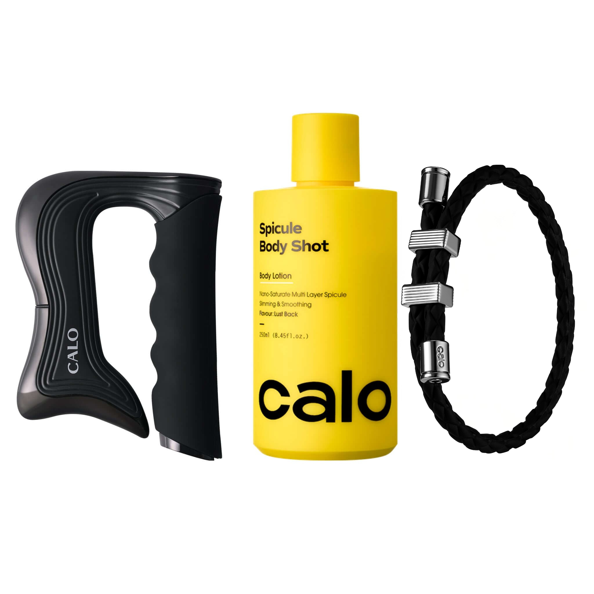 CALO EMS Slim Maker Pro + CALO Spicule Body Shot Body Lotion + CALO ...